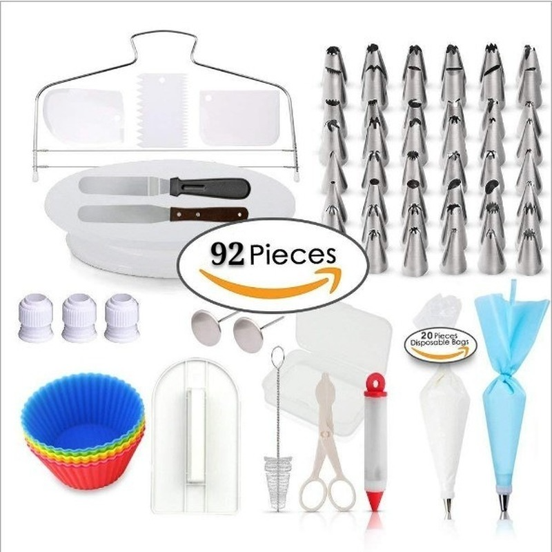 Cake Turntable Set Decorating Baking Tools Decor S... – Vicedeal