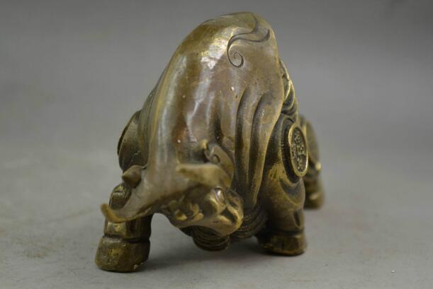Copper Statue China's rare manual hammer brass lif... – Vicedeal