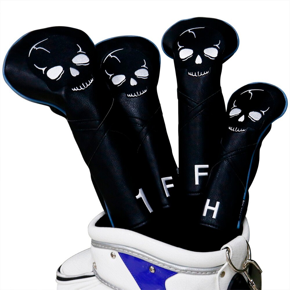 Big Teeth Golf Wood Head Covers Headcover Skull Dr... – Grandado
