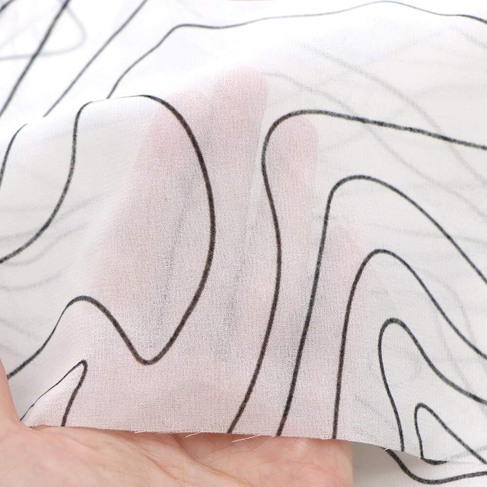 50*150cm Plaid Grid Chiffon Jacquard Fabric Patchw... – Vicedeal