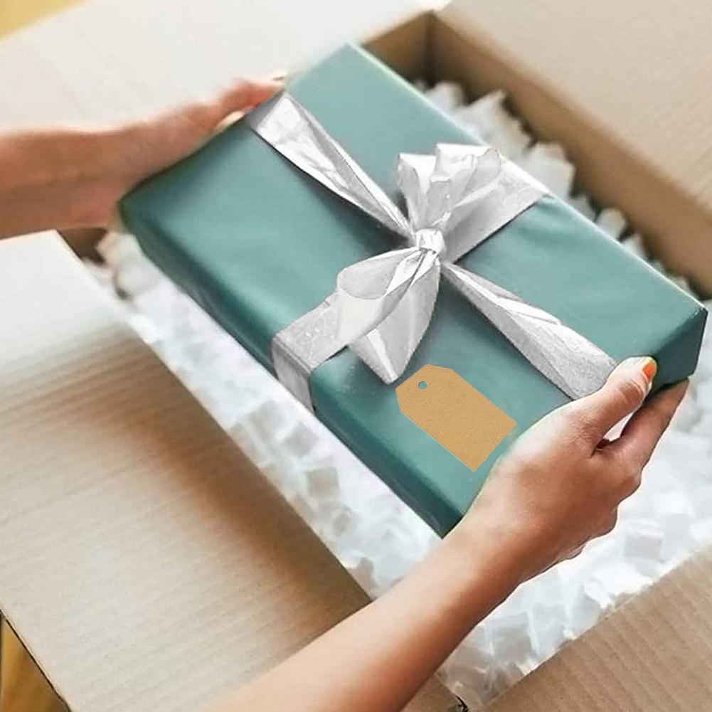 300Pcs Labels/roll Natural Blank Label Stickers Bo... – Grandado