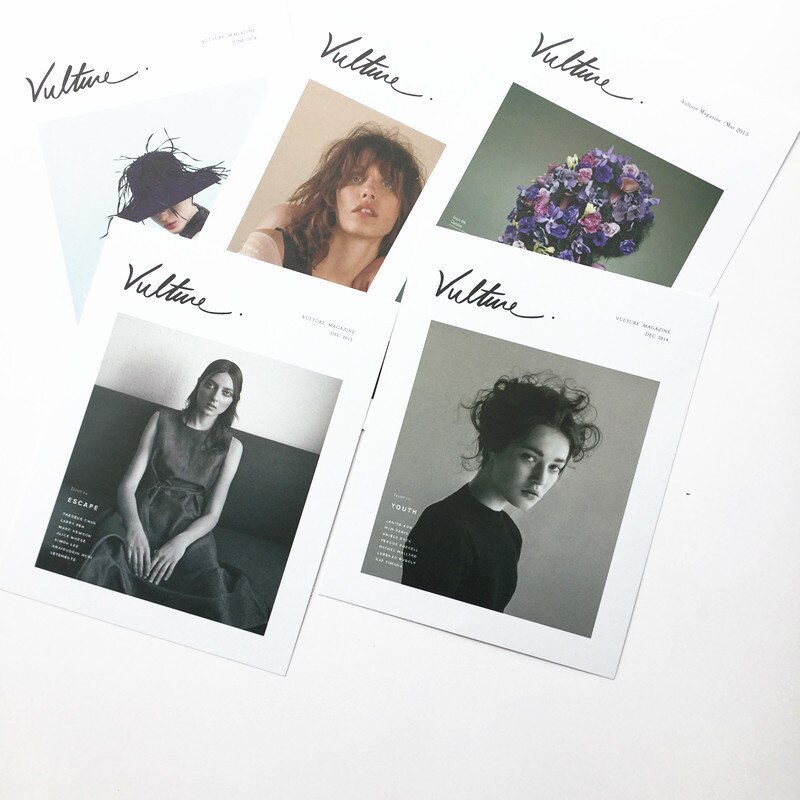 Ins Euramerican Magazine Cover Decorative Card Sho... – Vicedeal