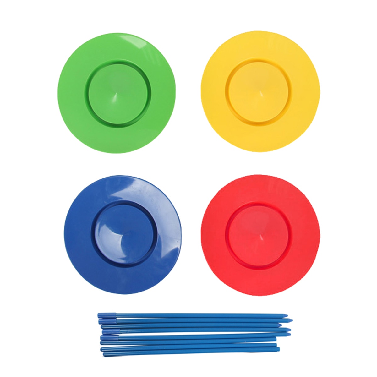 4pcs/Set 25cm Spinning Acrobatics Plates Circus Tu... – Grandado