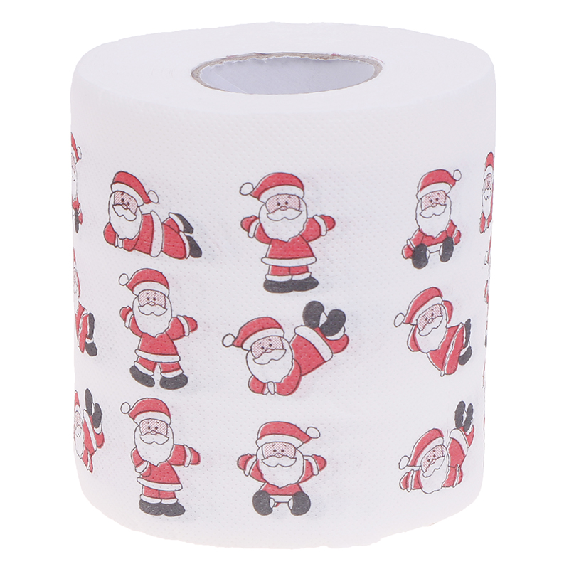 Kerst Toilet Roll Paper Thuis Kerstman Bad Toilet ... – Vicedeal