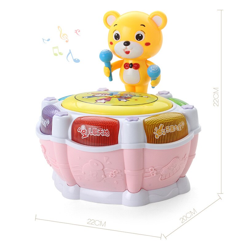 Baby Vocal Toy Music Sound Patting Drum Educationa... – Vicedeal
