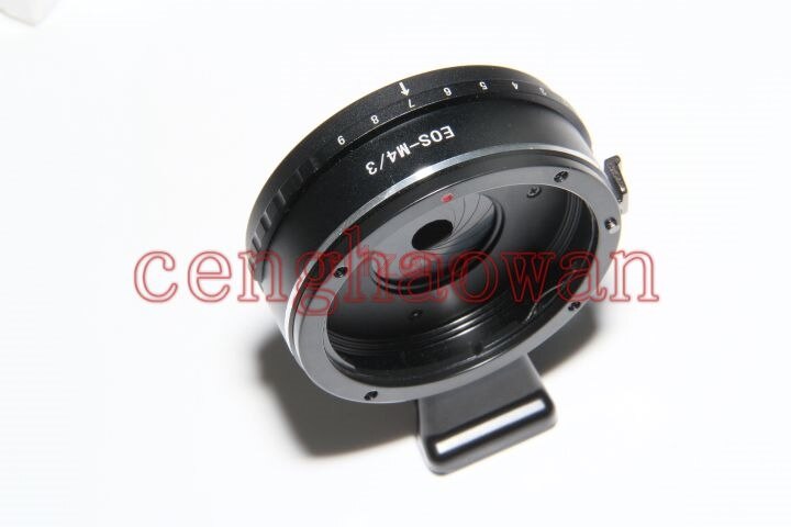 EF-m43 Adjustable Aperture Adapter ring for Canon ... – Grandado
