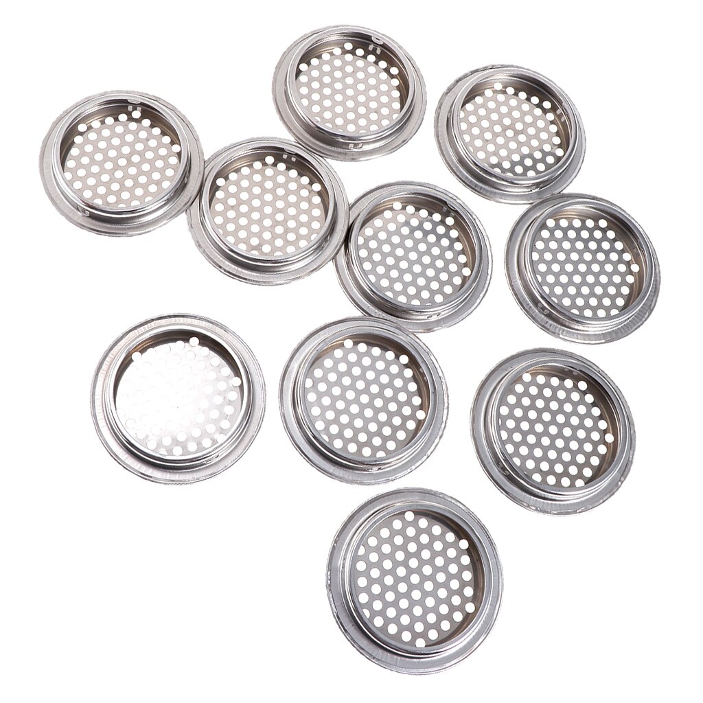 20Pcs Stainless Steel Air Vent Louver Mesh Cabinet... – Grandado