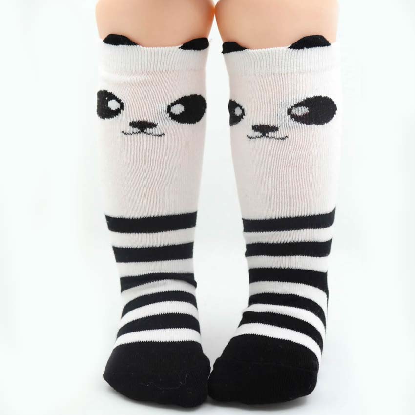 Girls Kids Boys Socks Long For Children Cute Cotto... – Grandado