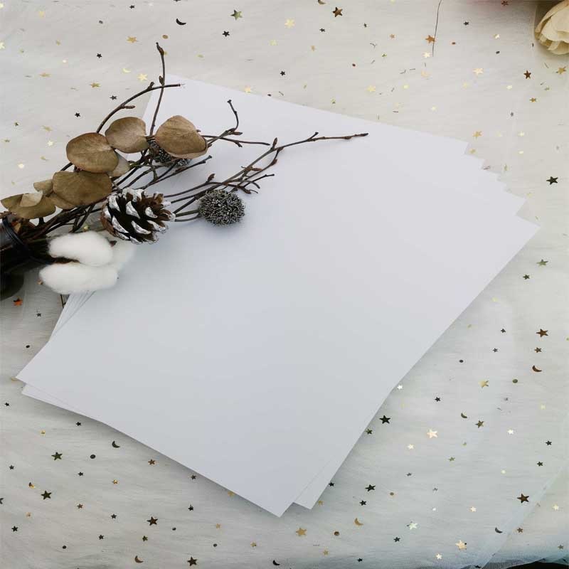 10PCS per bag of White Smooth Cardstock Paper Card... – Grandado