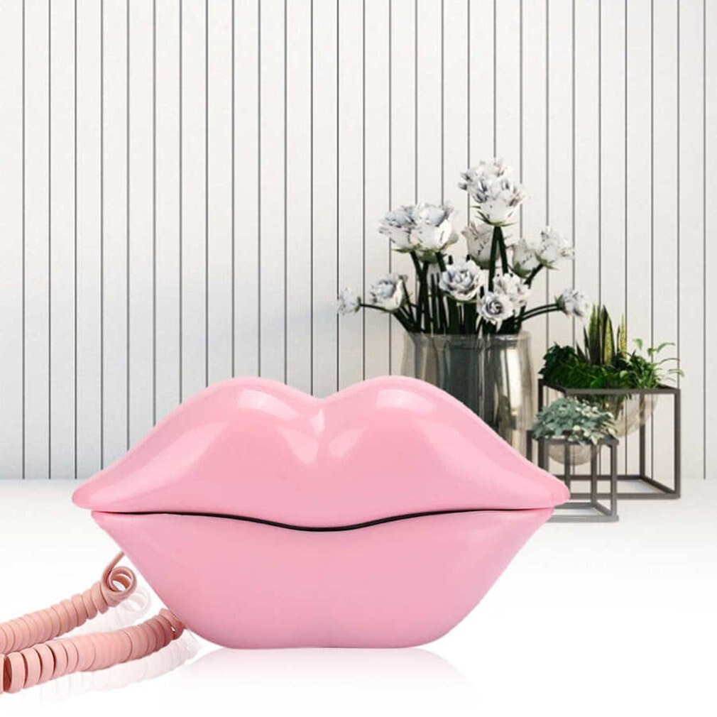 1PC European Style Wired Telephone Corded Funny Li... – Grandado