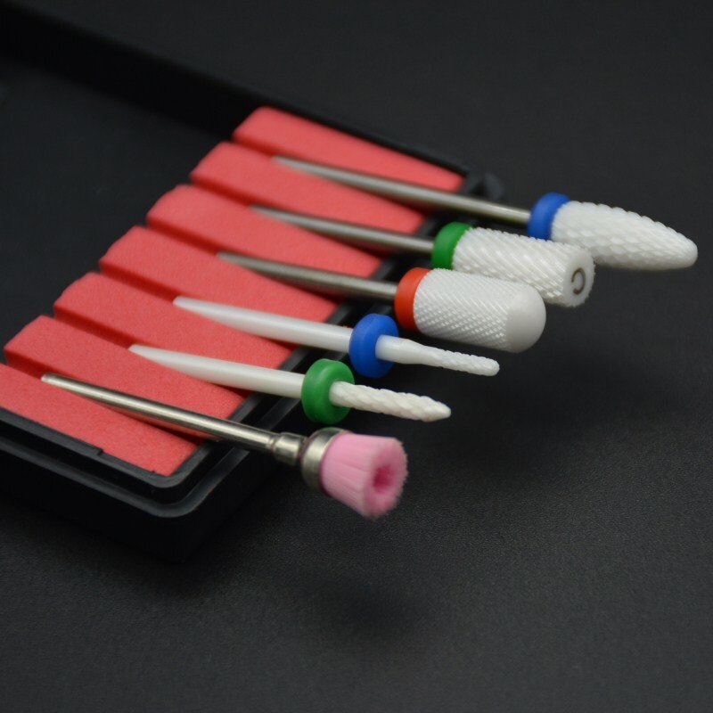 Maohang 6Pcs Keramische Frees Kits Nail Drill Bits... – Grandado