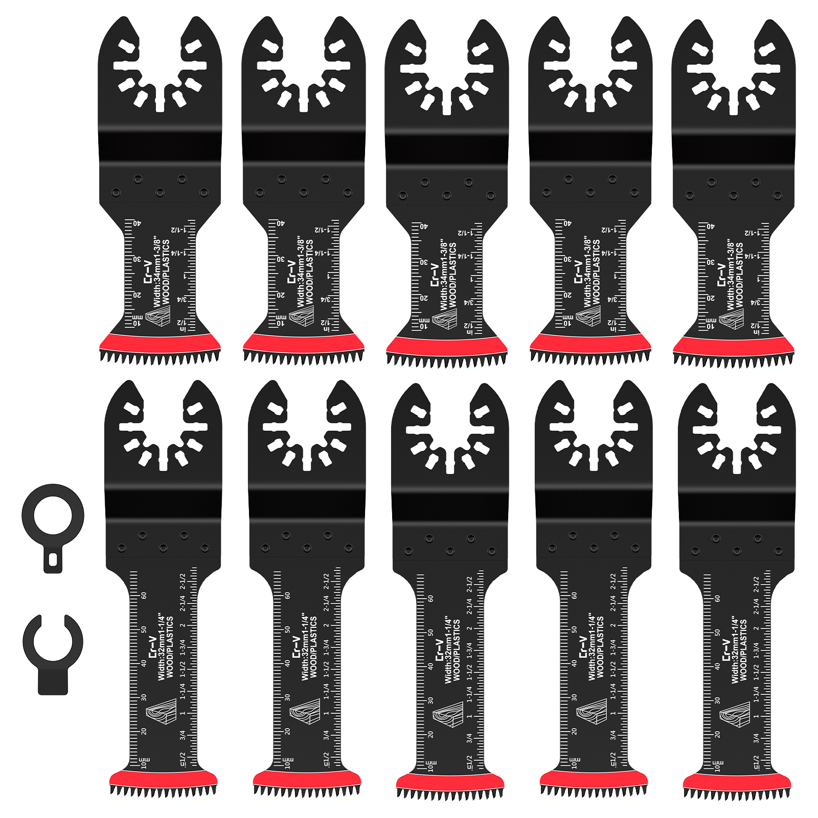 10Pcs Oscillating Saw Blade Multipurpose Oscillati... – Grandado