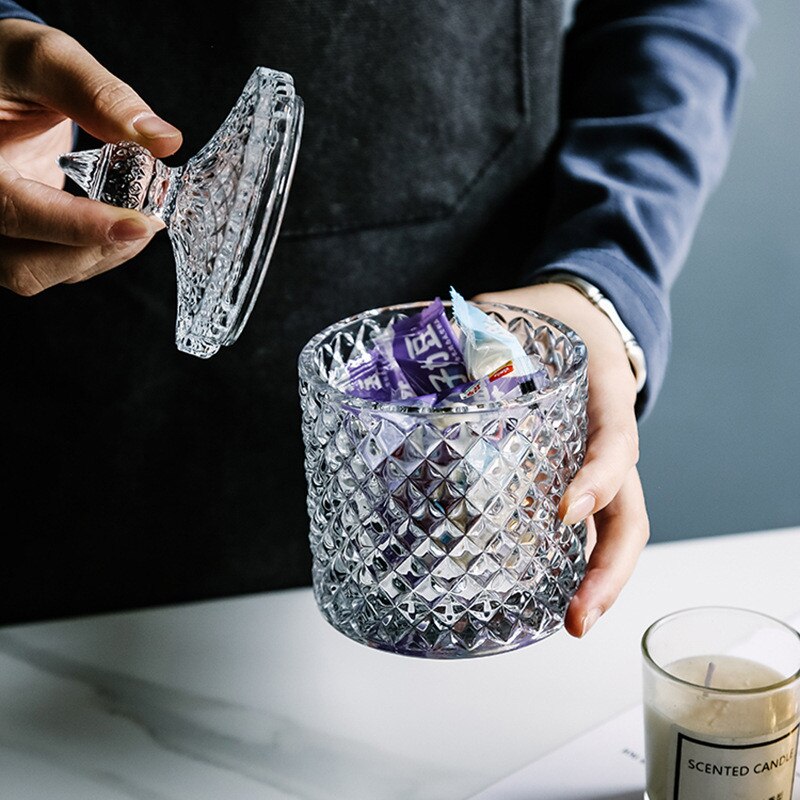 Nordic Crystal Sealed Glass Jewelry Storage Bottle... – Vicedeal