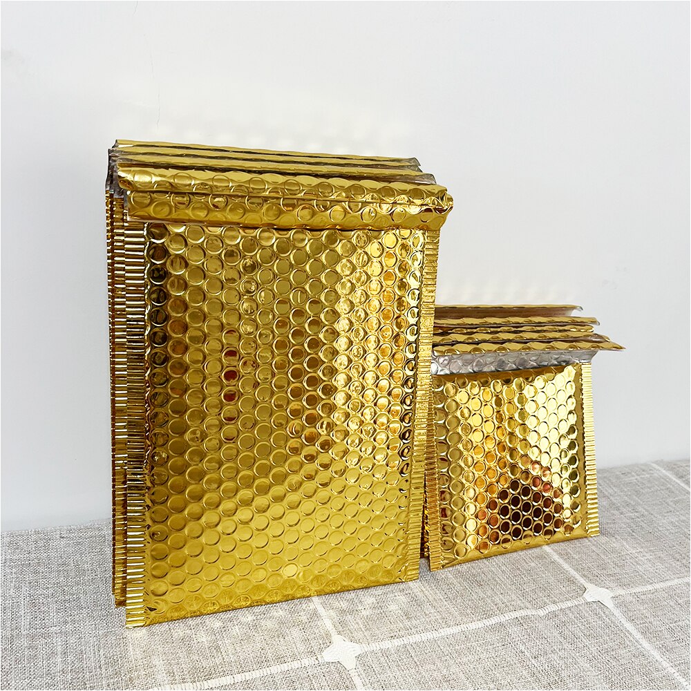 10PCS Metallic Padded Envelopes Wedding Bags Foil ... – Grandado