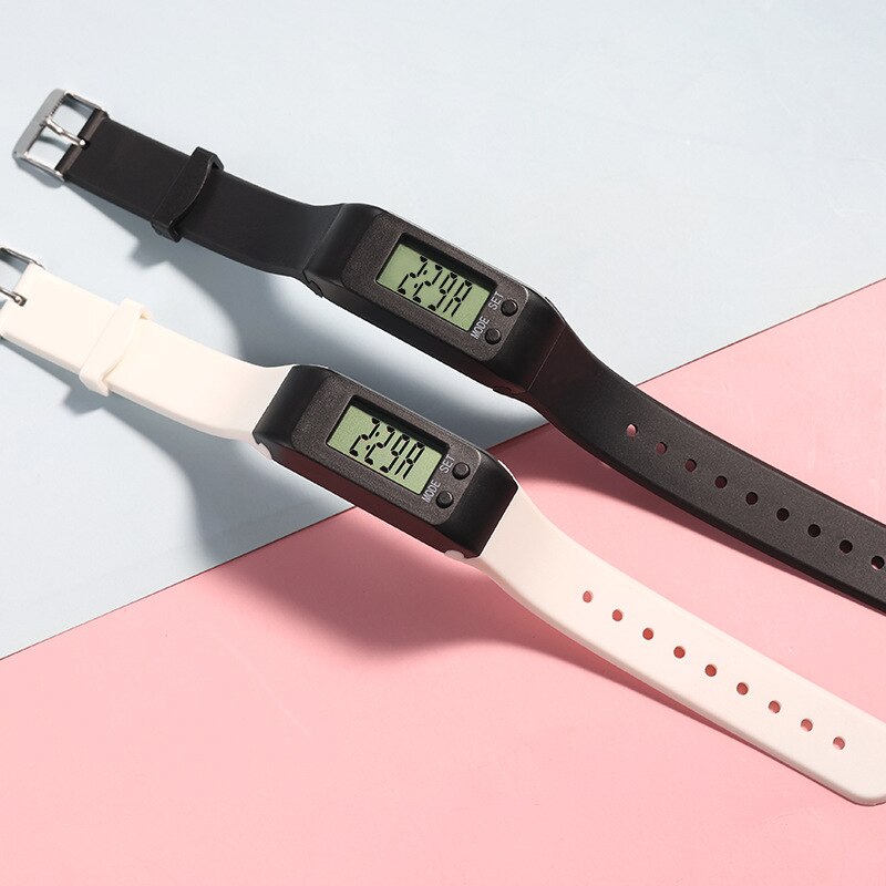 LCD Pedometer Digital Wristband Walking Running Di... – Vicedeal