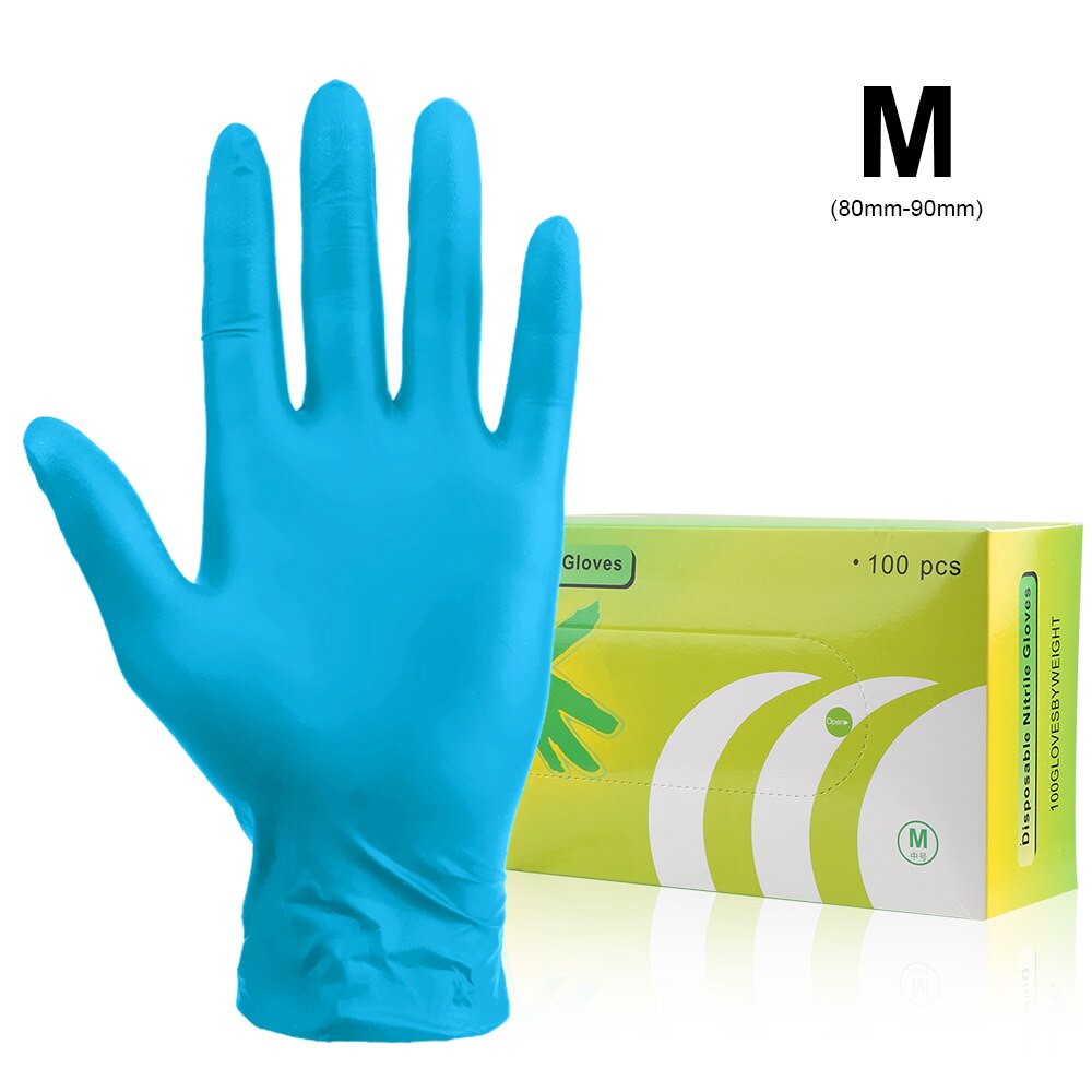 100 Piece/Set Disposable Latex Gloves Disposable N... – Vicedeal