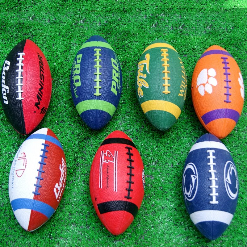 American Football Size 3 Rubber Rugby Teaching Tra... – Vicedeal