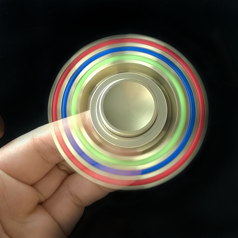 Full Brass Fidget Spinner Hexagonal Hand Spinner T... – Grandado