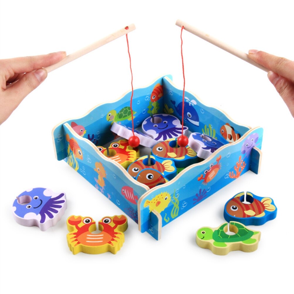 Wooden Fishing Toy Children'S Educational Lear... – Grandado