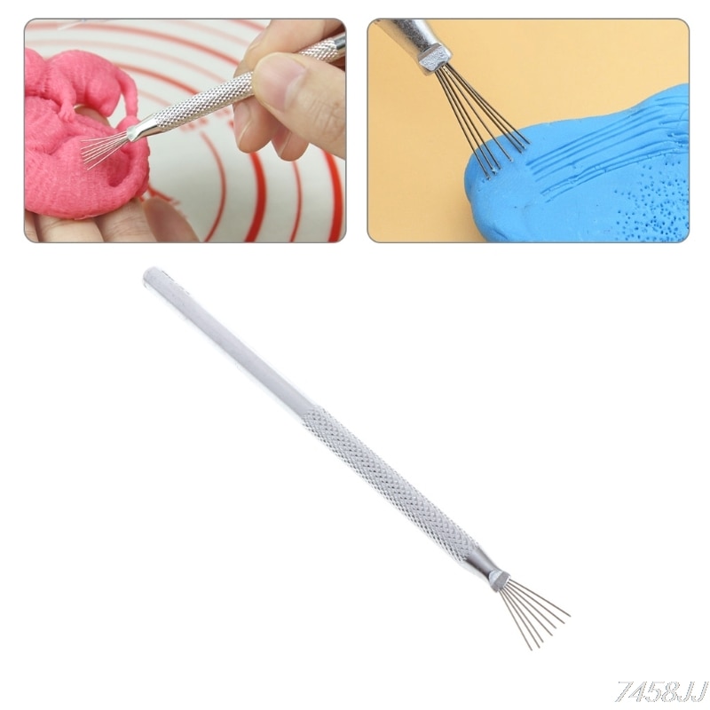 7 pin Clay Sculpture Poke Needle Steel Wire Brush ... – Grandado