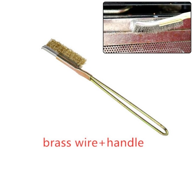 Mini Steel/brass/nylon Brass Curved/straight Brush... – Vicedeal