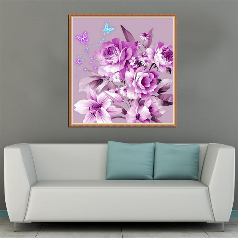 5D Unframed Flower Diamnond Drawing Diamond Painti... – Vicedeal