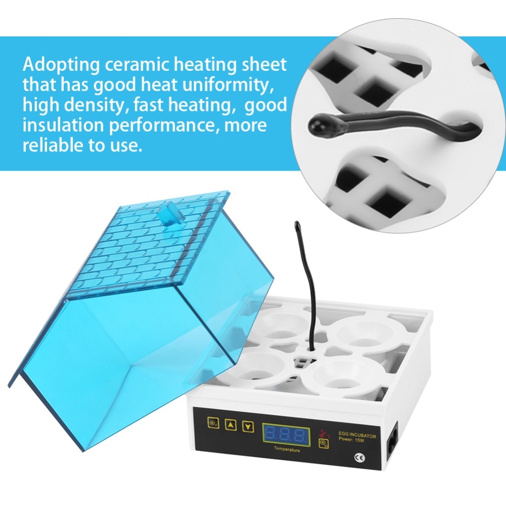 Automatic 4 Eggs Incubator Temperature Control Dig... – Vicedeal