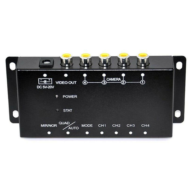 Car Auto 4-Way Video Switch Parking Camera 4 View ... – Grandado