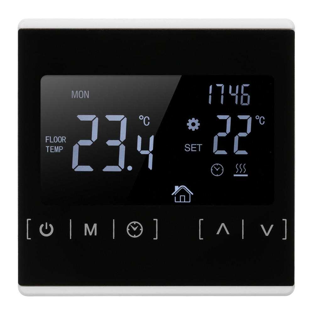 LCD Touch Screen Thermostat Electric Floor Heating... – Vicedeal