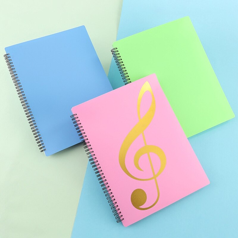 A4 File Folder Waterproof Spiral-bound Sheet Music... – Grandado