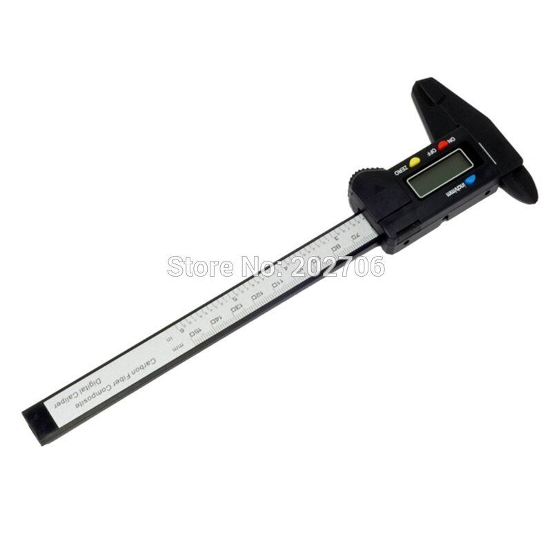 150mm 6inch Water proof Plastic Digital Caliper IP... – Vicedeal