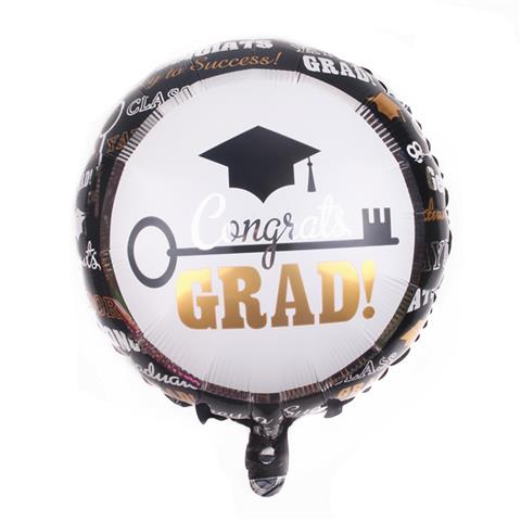 18 "round PhD graduation aluminum film balloon gra... – Grandado