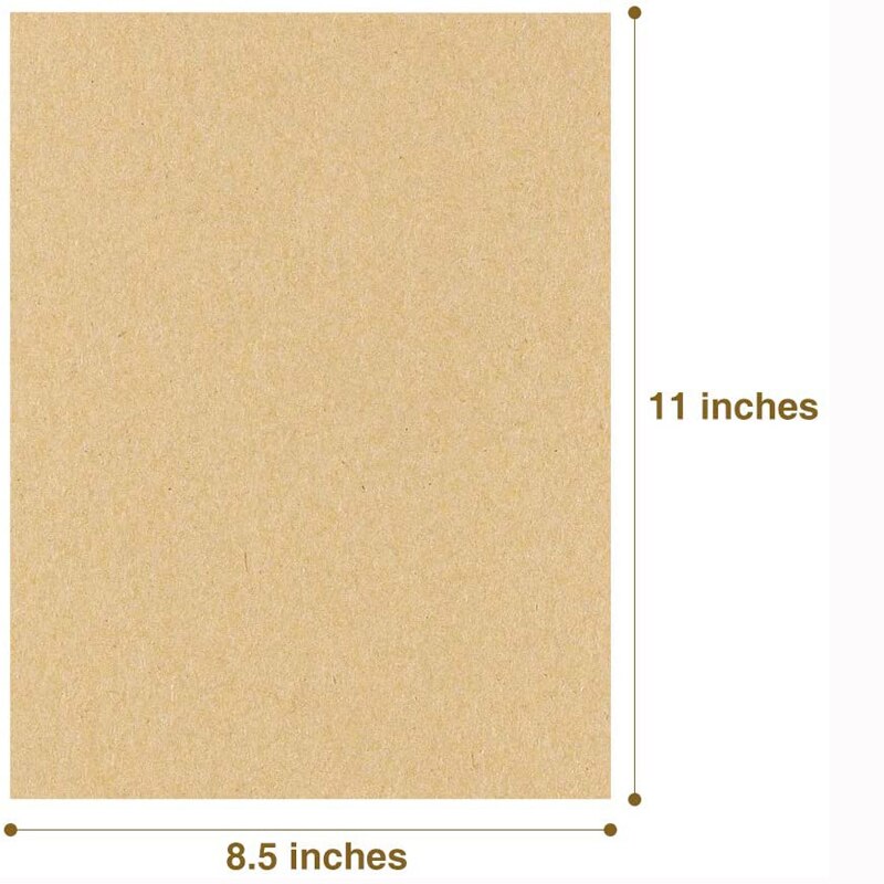 100 Sheets A4 Kraft Paper Set Sketchbook for Water... – Vicedeal