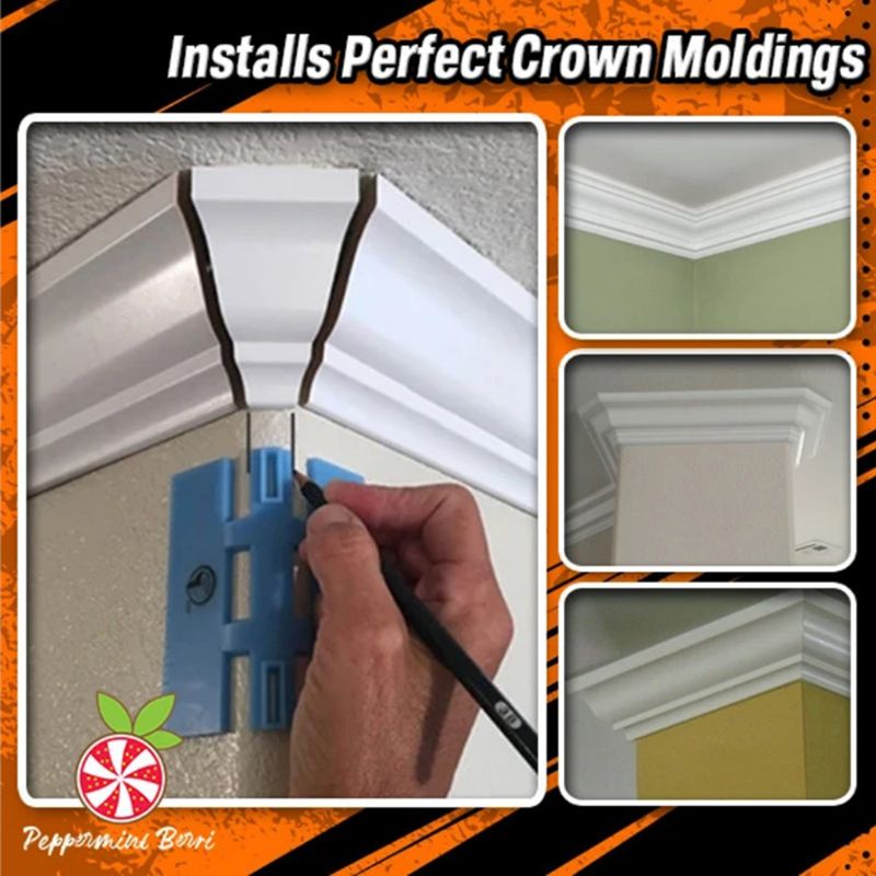 3/4" Radius Centerline Location Trim Jig Corner Ma... – Grandado