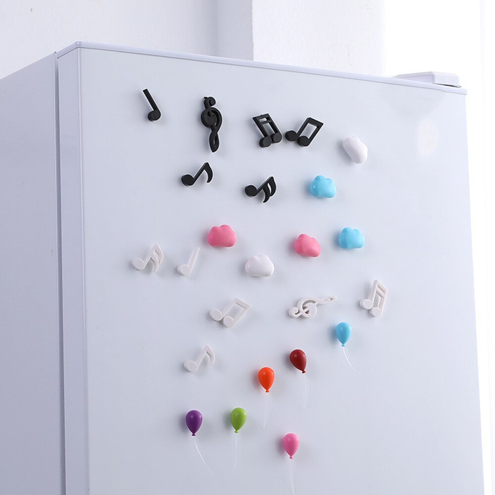 3D Cartoon Notes Cloud Balloon Refrigerator Magnet... – Vicedeal