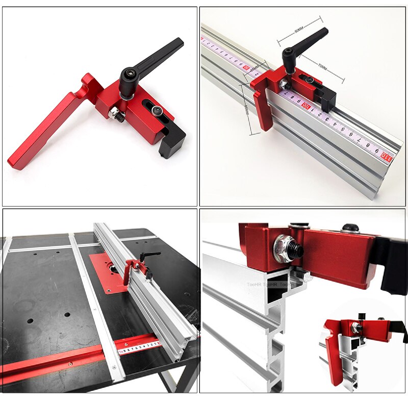 Miter Track Stop for T-Slot T-Track Brackets Chute... – Vicedeal