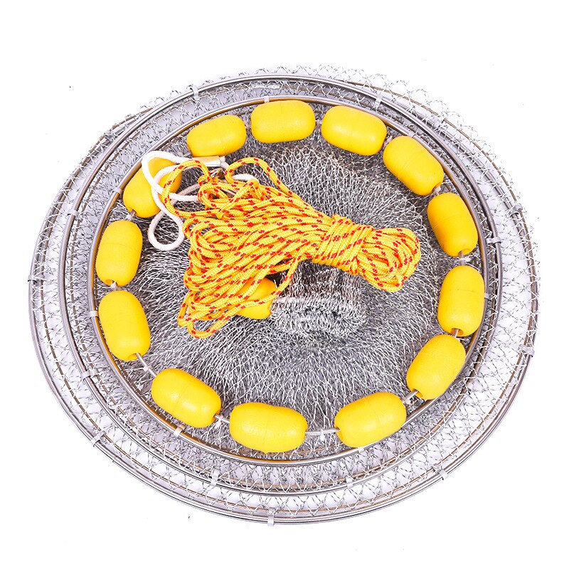 Stainless Steel Fish Crab Cage Strong Horse Line M... – Grandado