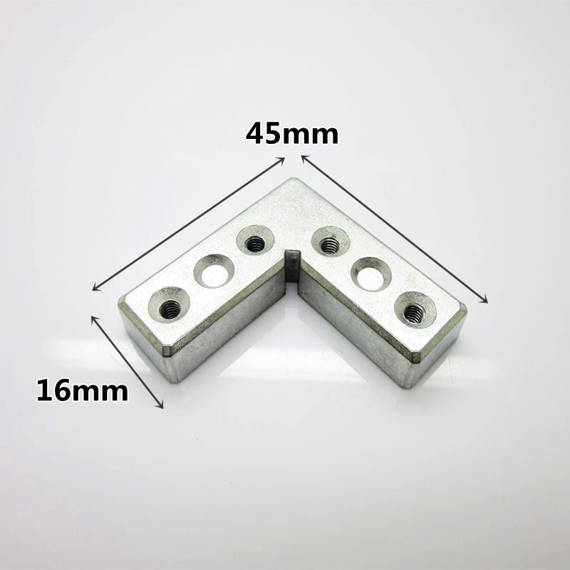 Right Angle Bracket And Connecting Piece For Alumi... – Grandado