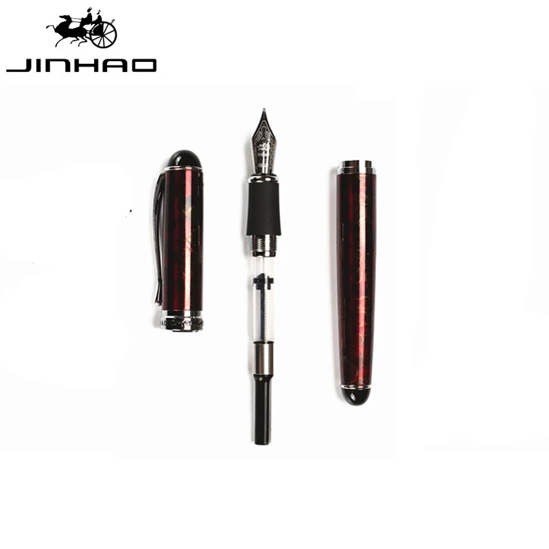 Jinhao X750 Classic Style Silver Clip Metal Founta... – Grandado