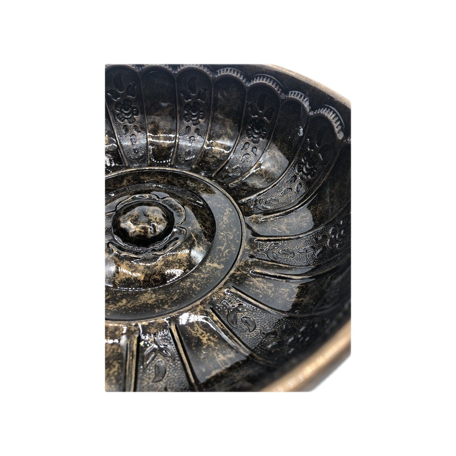 Authentic Ottoman Pattern Steel Bath Bowl Turkish ... – Grandado