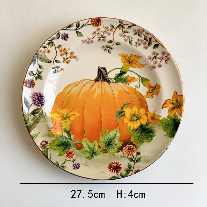 Plato de cerámica de calabaza para restaurante, va... – Grandado