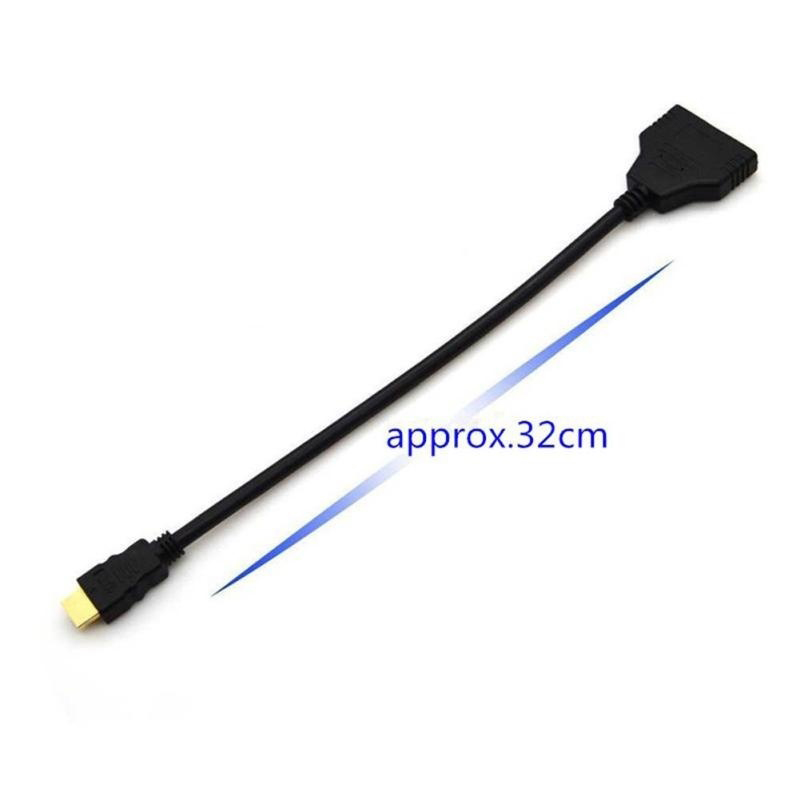 Dzlst Hdmi Splitter 1 In 2 Out Hdmi Male Naar Hdmi... – Grandado