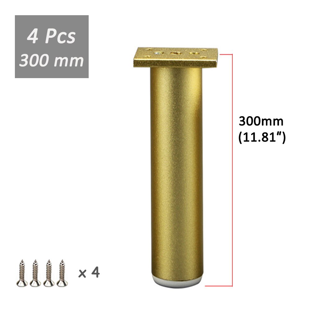 2/4Pcs 80-300mm Modern Style Furniture Feet Legs A... – Grandado