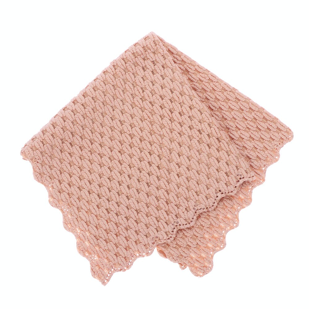1/2Pcs Almond Flannel Anti-grease Wipping Rags Sup... – Grandado