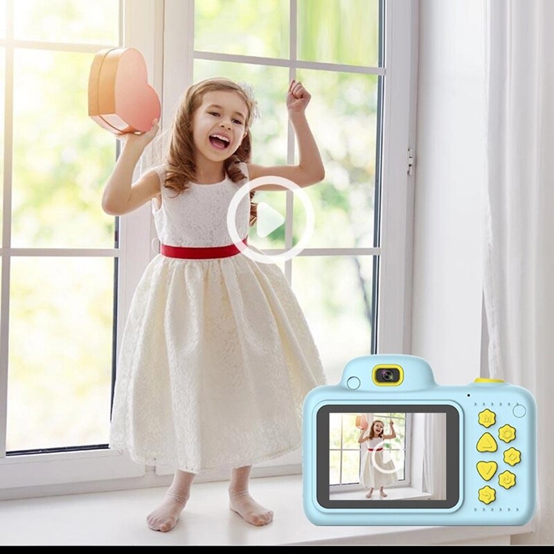 Newly Kids Camera 1080P HD Mini Rechargeable Child... – Grandado