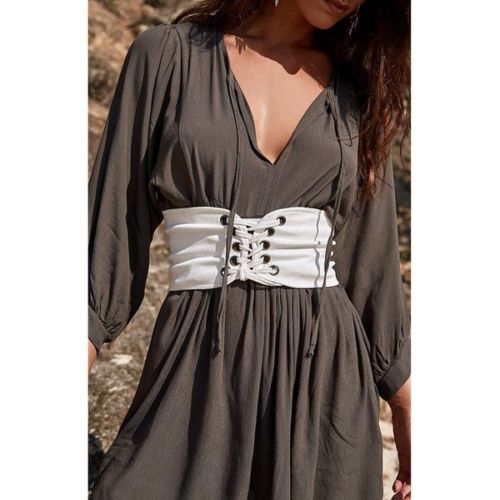Basic Waist Control Cummerbunds Women Wide Strappy... – Vicedeal
