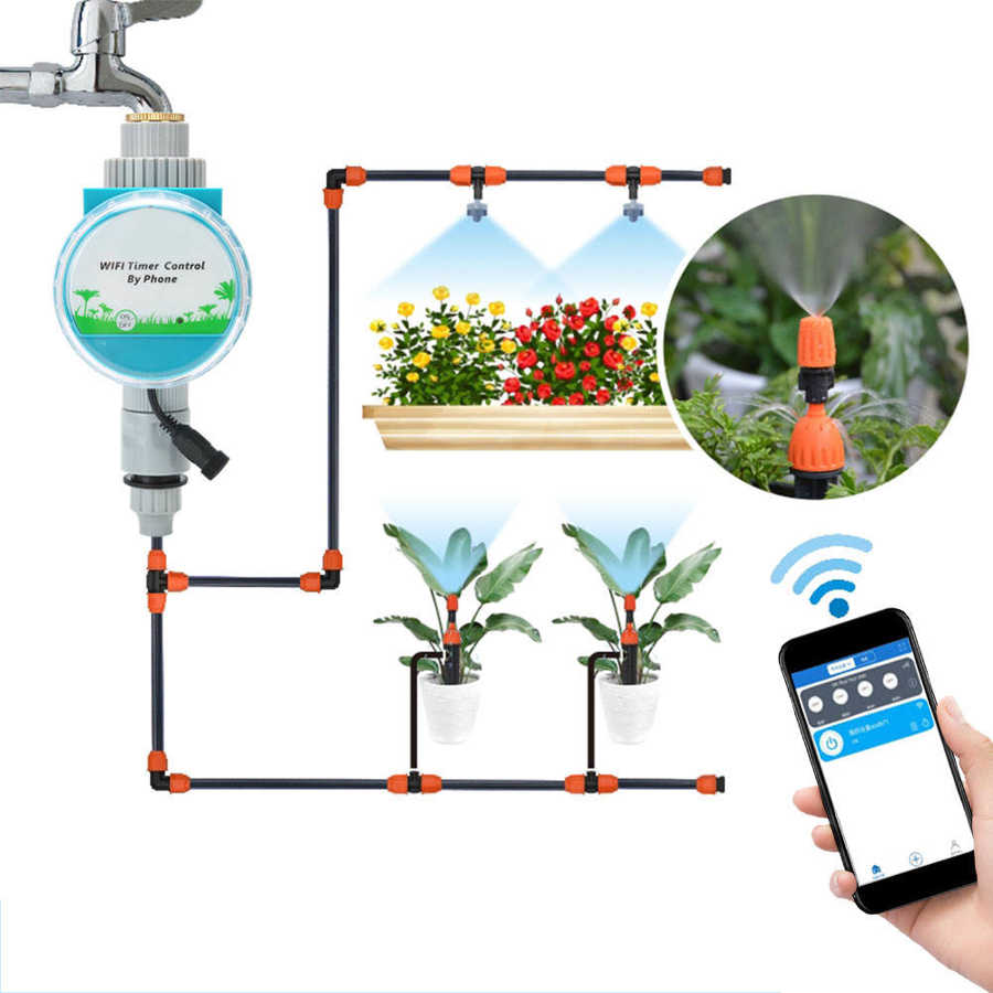 Garden Water Timer 5V Intelligent WIFI Remote Cont... – Grandado