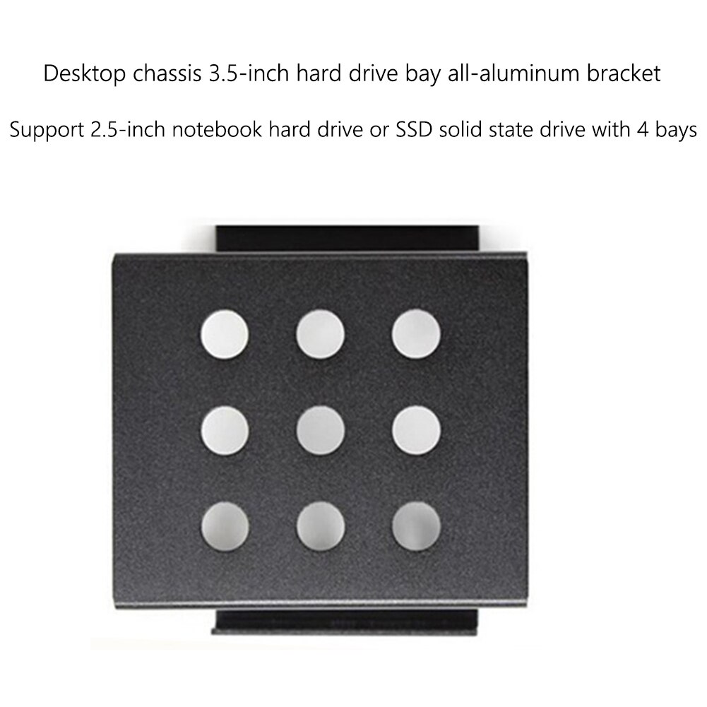 4 Bay 2.5 inch to 3.5 inch Adapter Bracket SSD Har... – Grandado