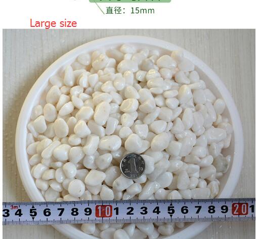 200g Decorative Pebbles,More Pebbles White Cobbles... – Grandado