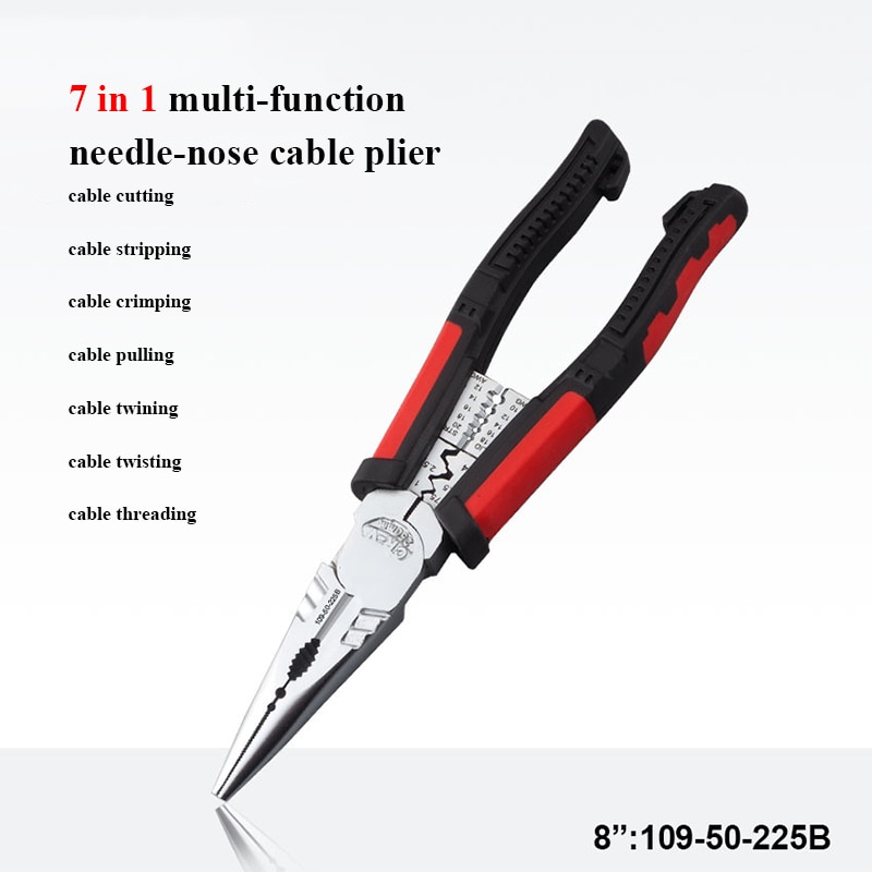 Multifunction Electrician Cable Wire Cutter Plier ... – Vicedeal